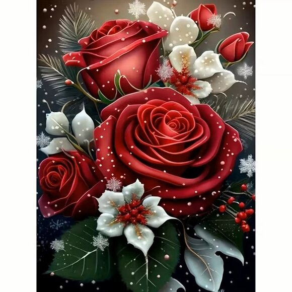 Art | Sequoia Rose Diamond Painting Kit 45 | Poshmark